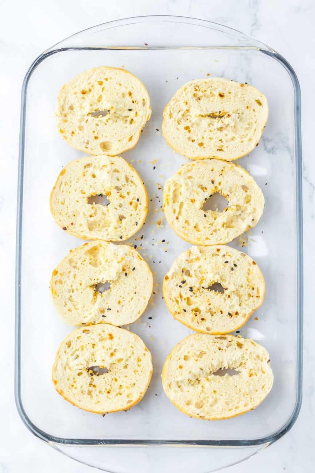 Breakfast Bagel Sliders